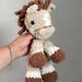 Crocheted Pony Lovey | Pony Stuffy | Horse Lovey - Etsy
