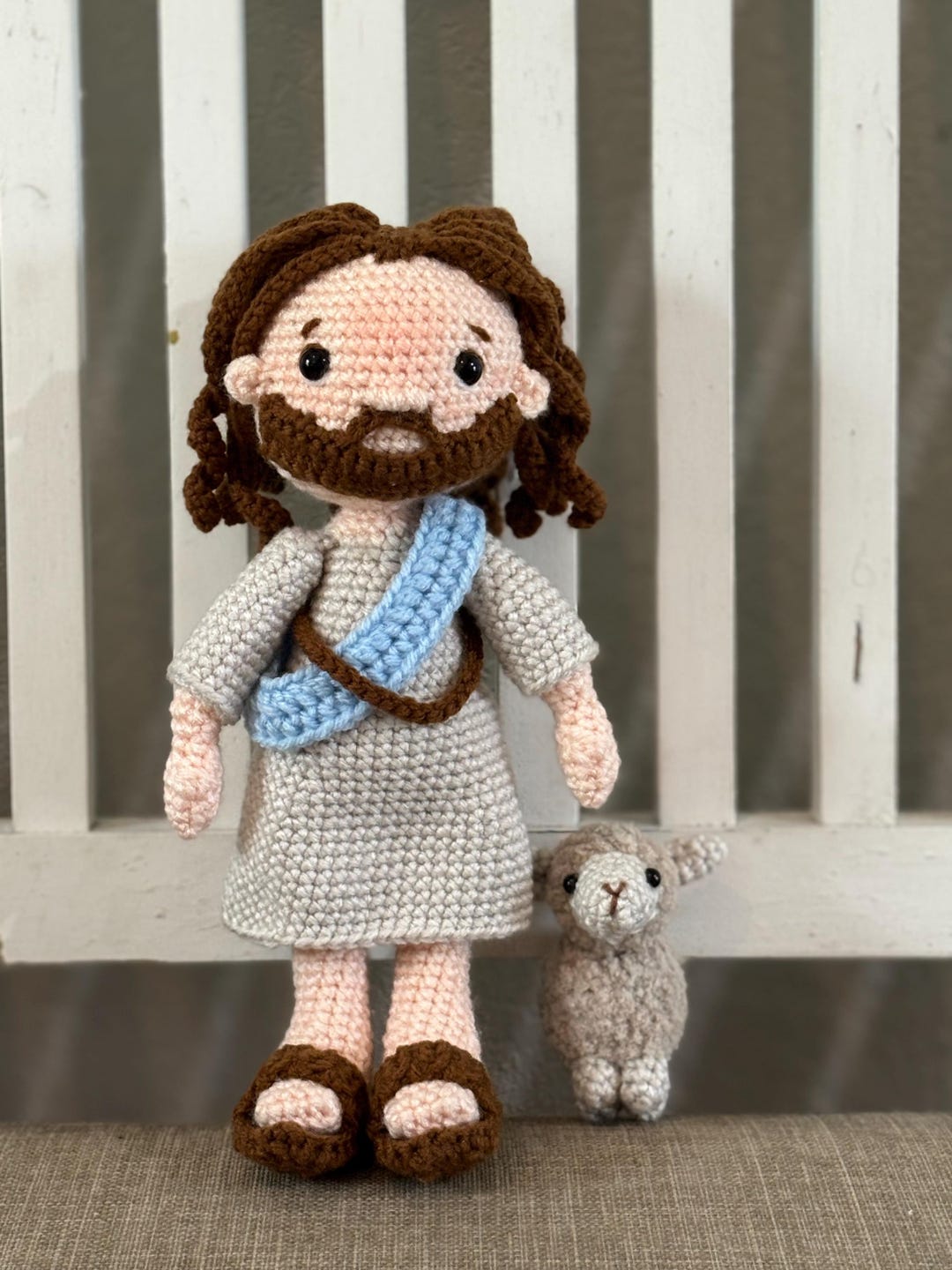 Crochet Jesus Doll | Jesus Lovey | Kids Jesus Doll - Etsy
