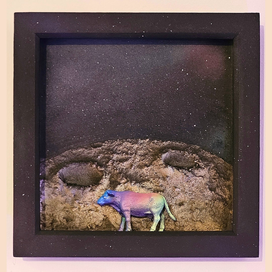 The Cow Tripped Over the Moon - Etsy