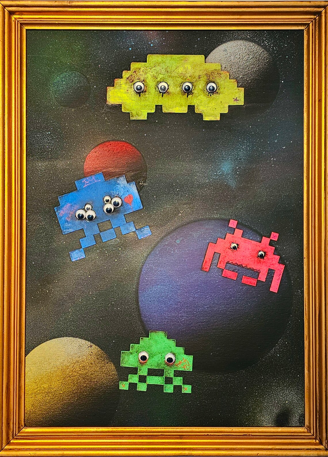 Spaced Invaders - Etsy