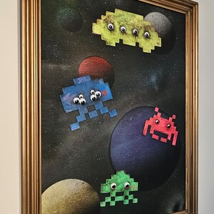 Spaced Invaders - Etsy