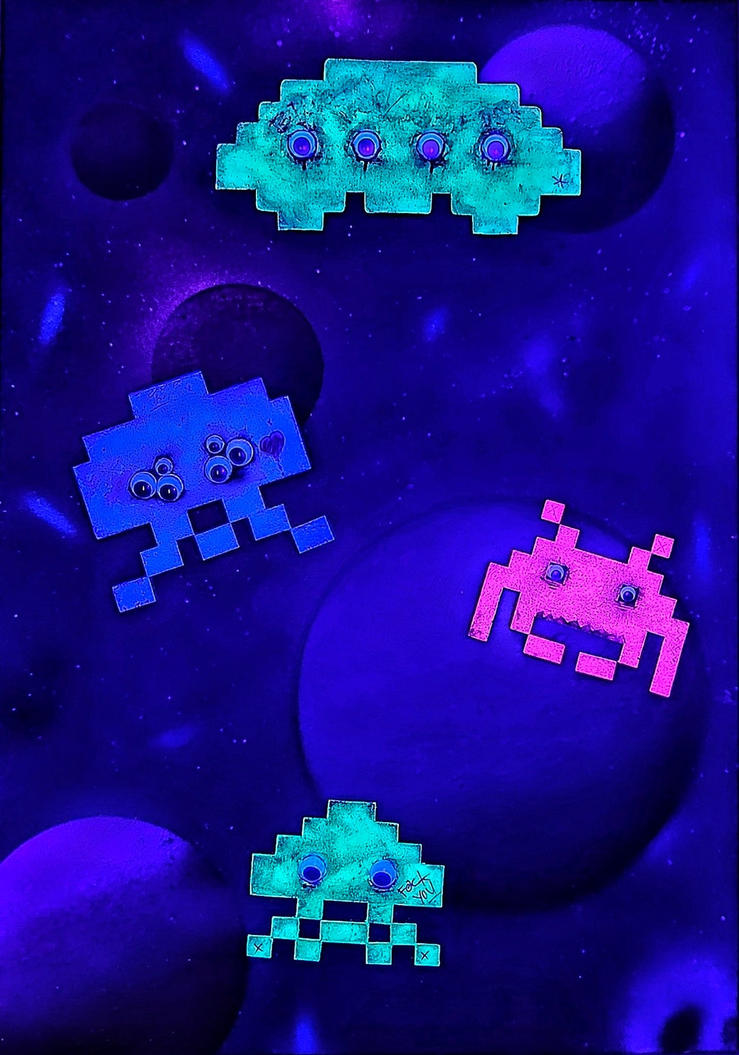 Spaced Invaders - Etsy