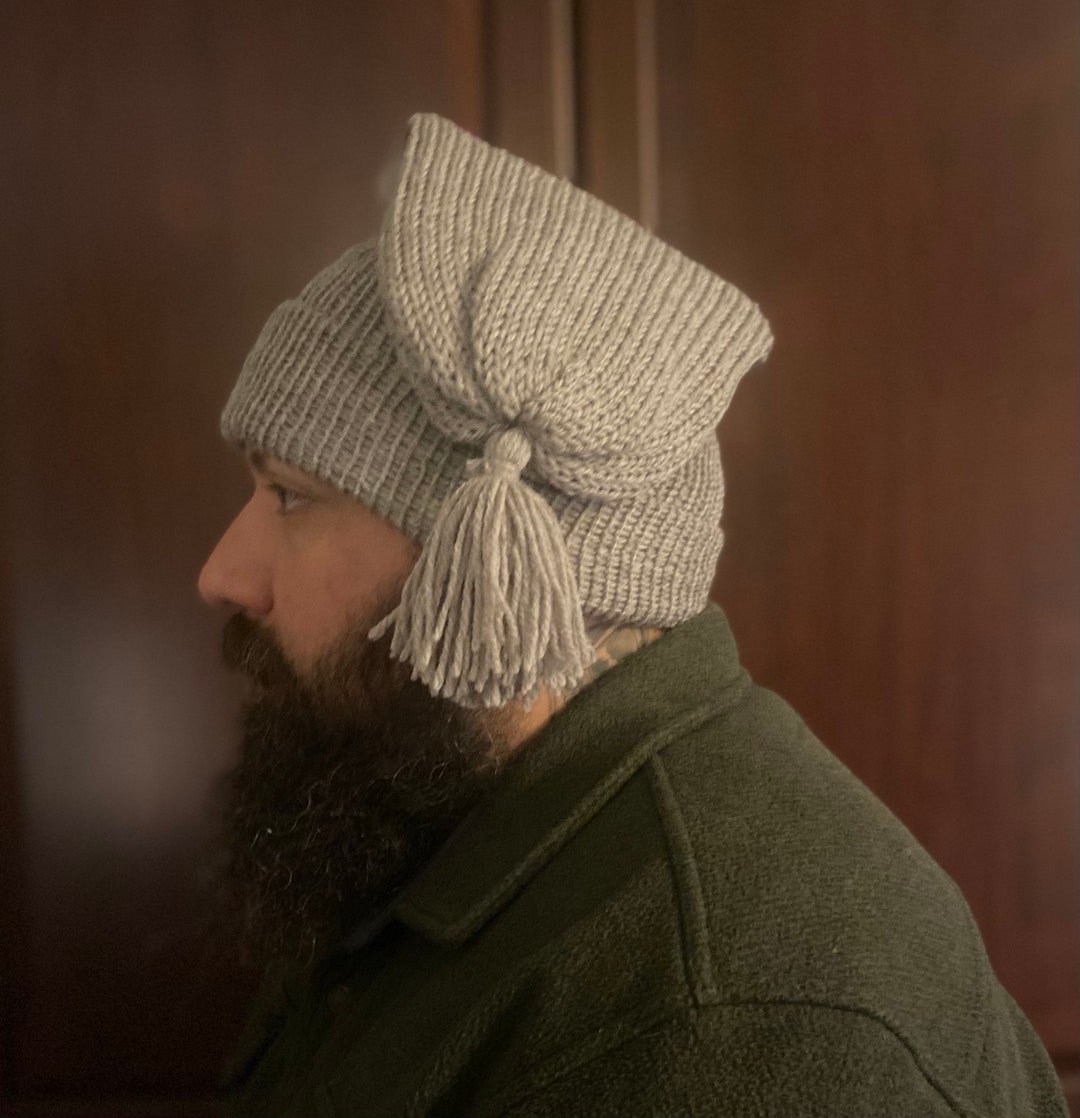 Natural Gray Wool Voyageur Hat - Etsy