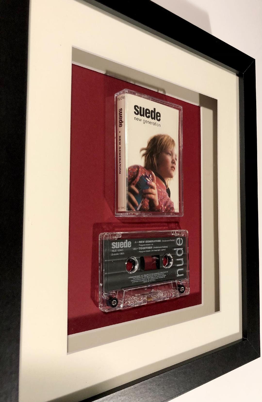 Suede 'new Generation' Framed Tape Cassette - Etsy