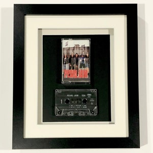 Pearl Jam RARE Special Edition 'ten' Framed Tape Cassette - Etsy