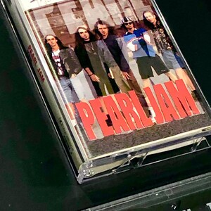 Pearl Jam RARE Special Edition 'ten' Framed Tape Cassette - Etsy