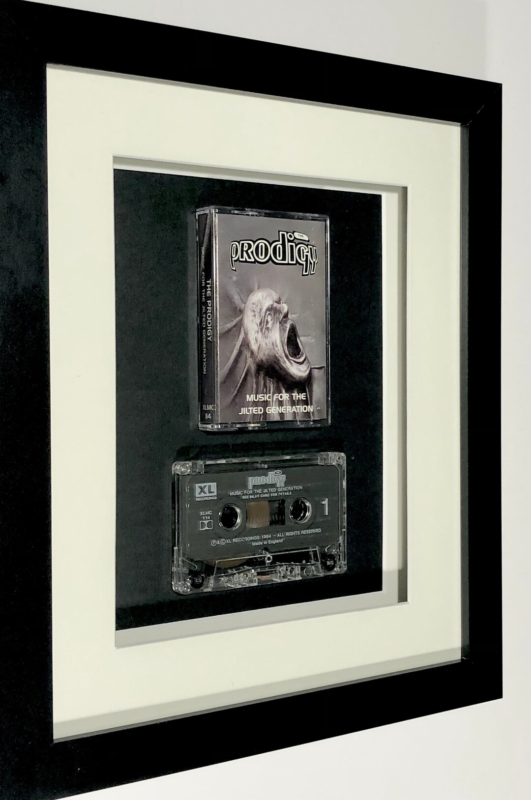 The Prodigy - 'music for the Jilted Generation' Framed Tape Cassette - Etsy