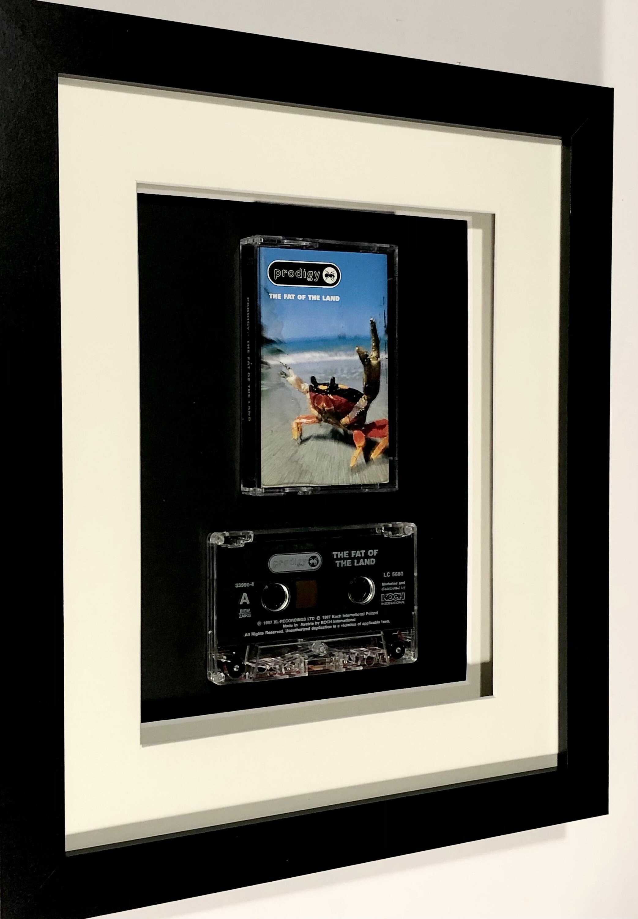 The Prodigy 'the Fat of the Land' Framed Tape - Etsy