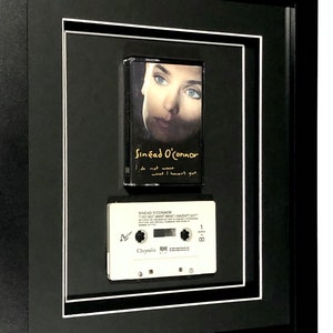 Sinead O'connor - 'I Do Not Want What I Haven't Got' Framed Tape ...