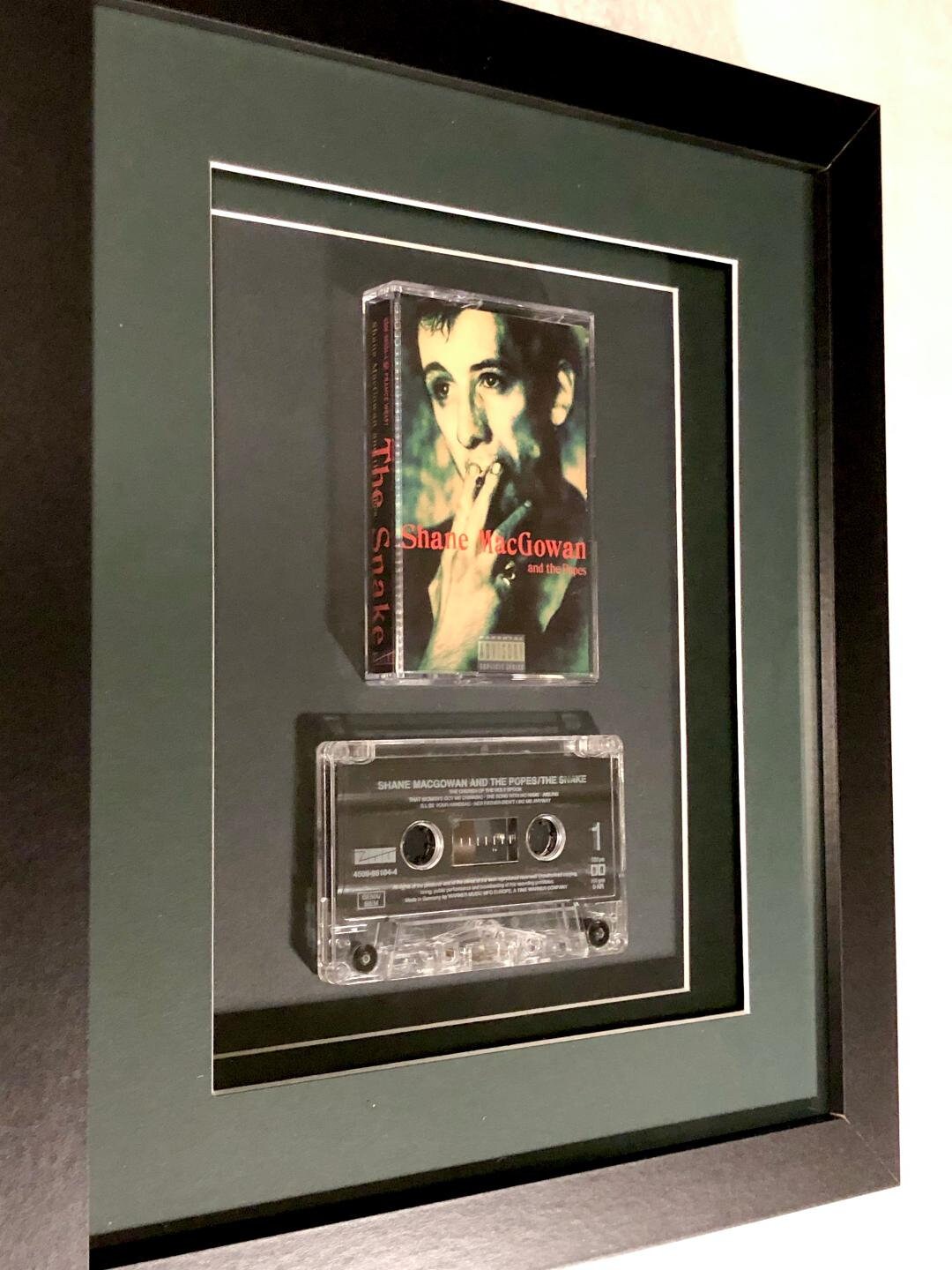 Shane Macgowan and the Popes - 'the Snake' Framed Tape Cassette - Etsy Shane Macgowan and the Popes - 'the Snake' Framed Tape Cassette - Etsy