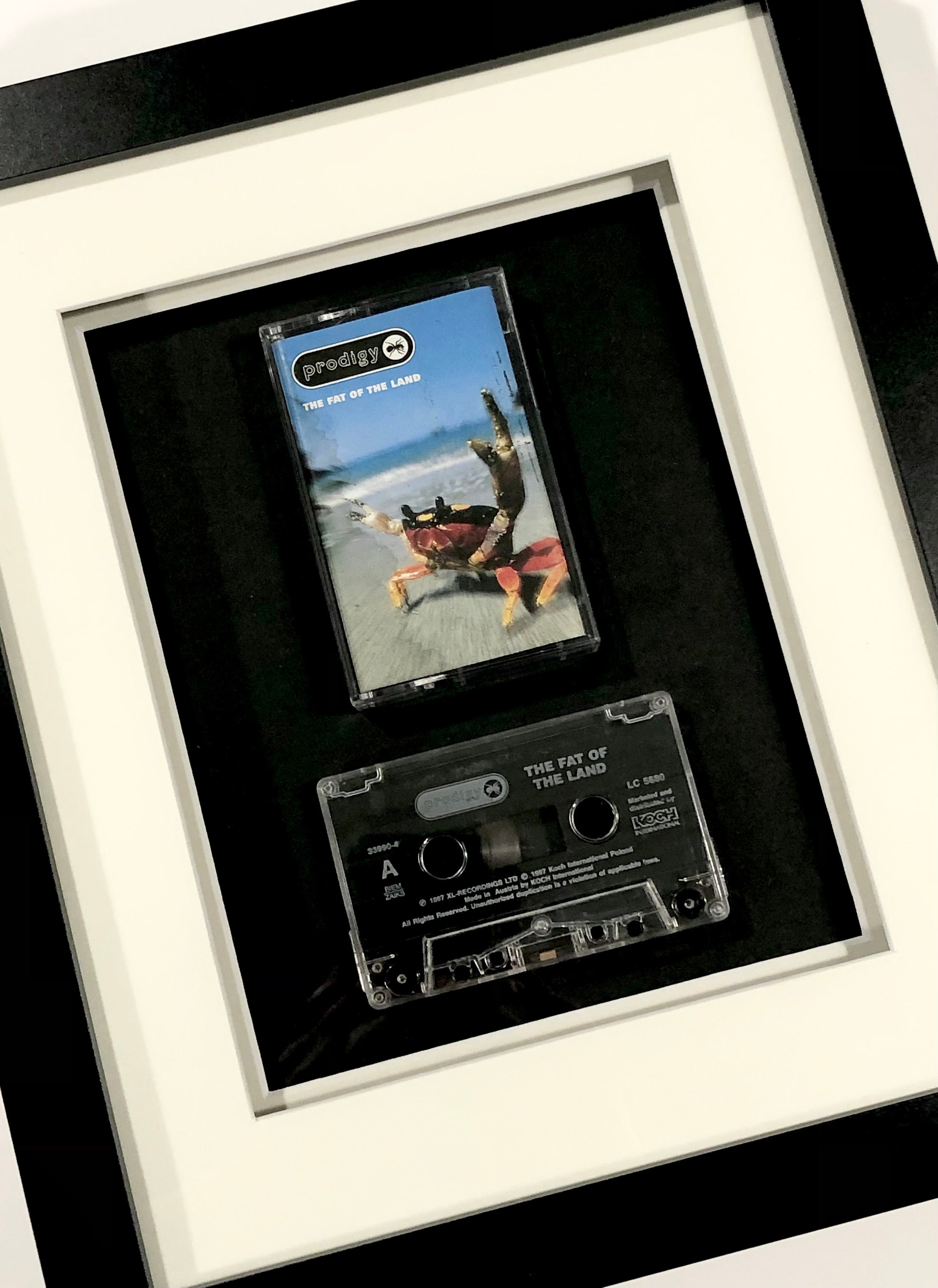 The Prodigy 'the Fat of the Land' Framed Tape - Etsy