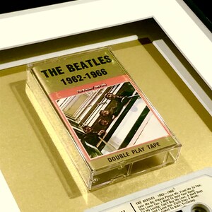The Beatles - '1962-1966' / 'the Red Album' Framed Tape Cassette - Etsy