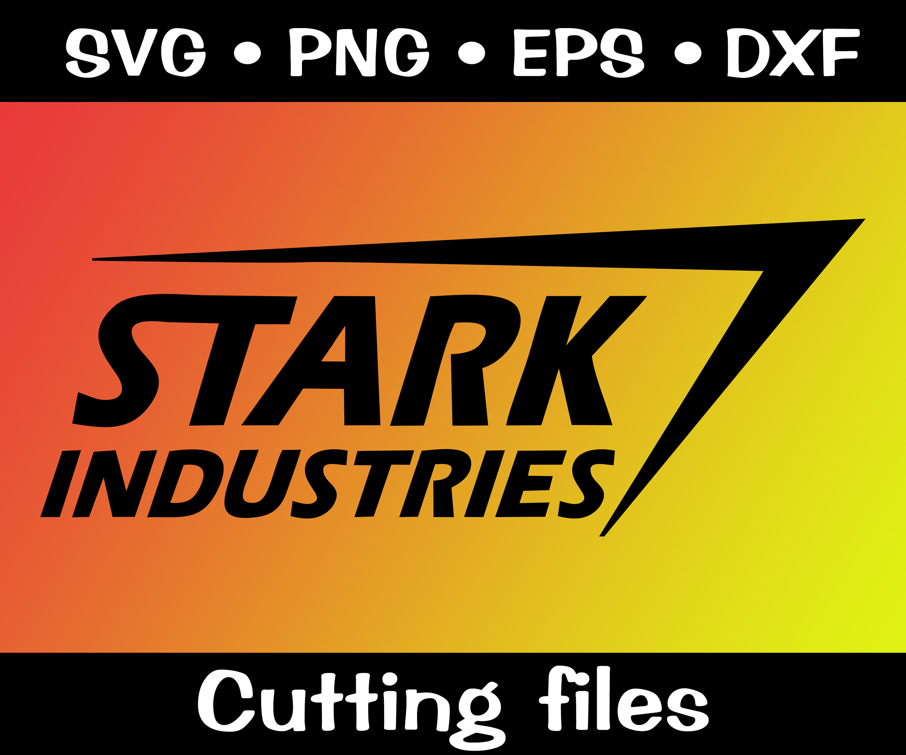 Art du logo Stark Industries / Captain America Clip Art / dessins ...