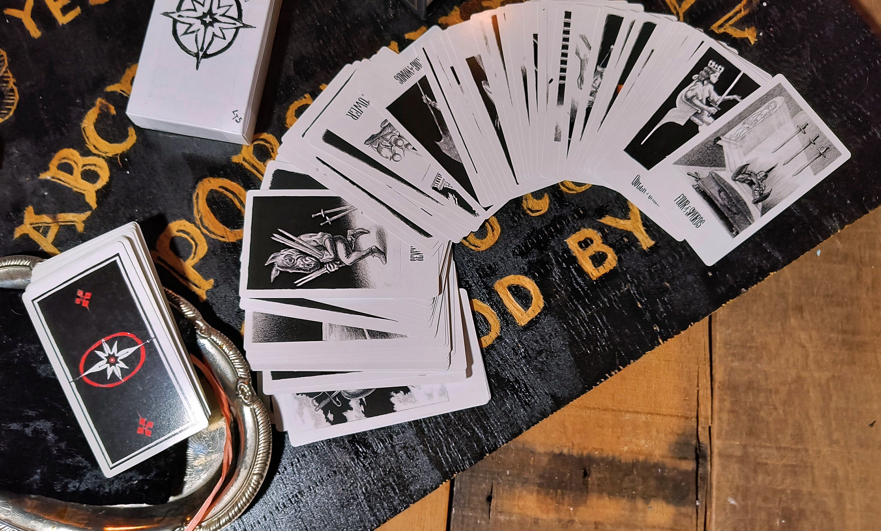 Red Arcana Tarot Deck - Etsy