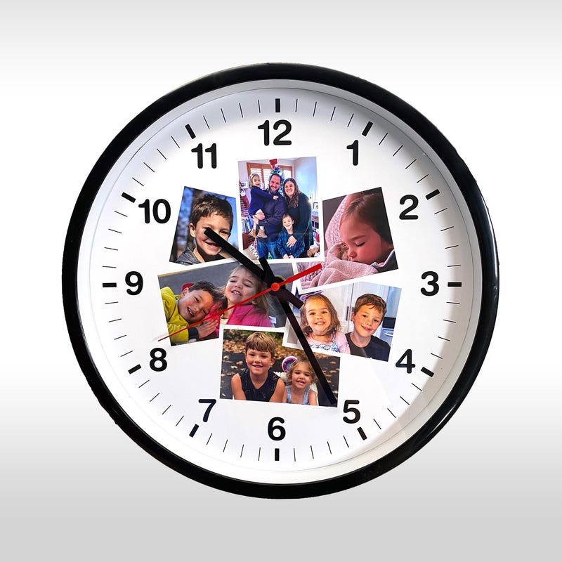 Custom Photo Clock - Etsy