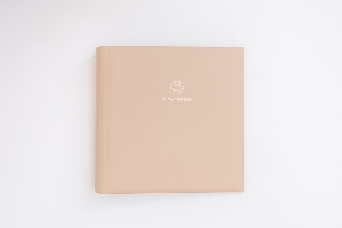 Photo Album Pink Scrapbook Photo Album Sugar Clouds for - Etsy