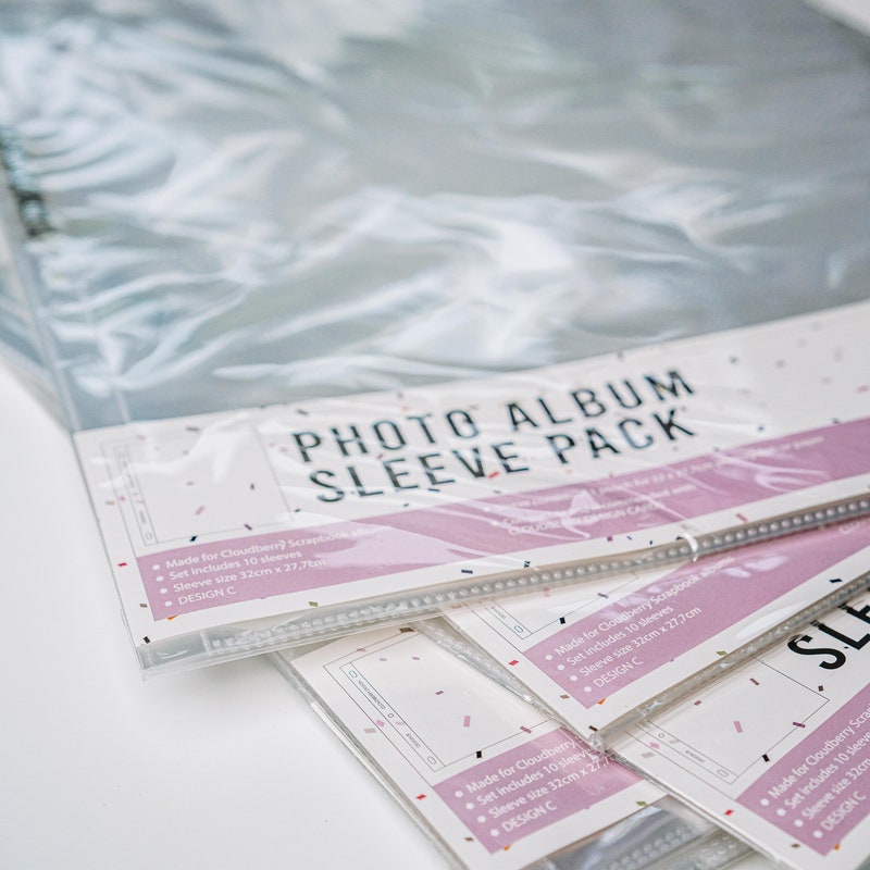 Plastic Sleeve Scrapbook - Etsy