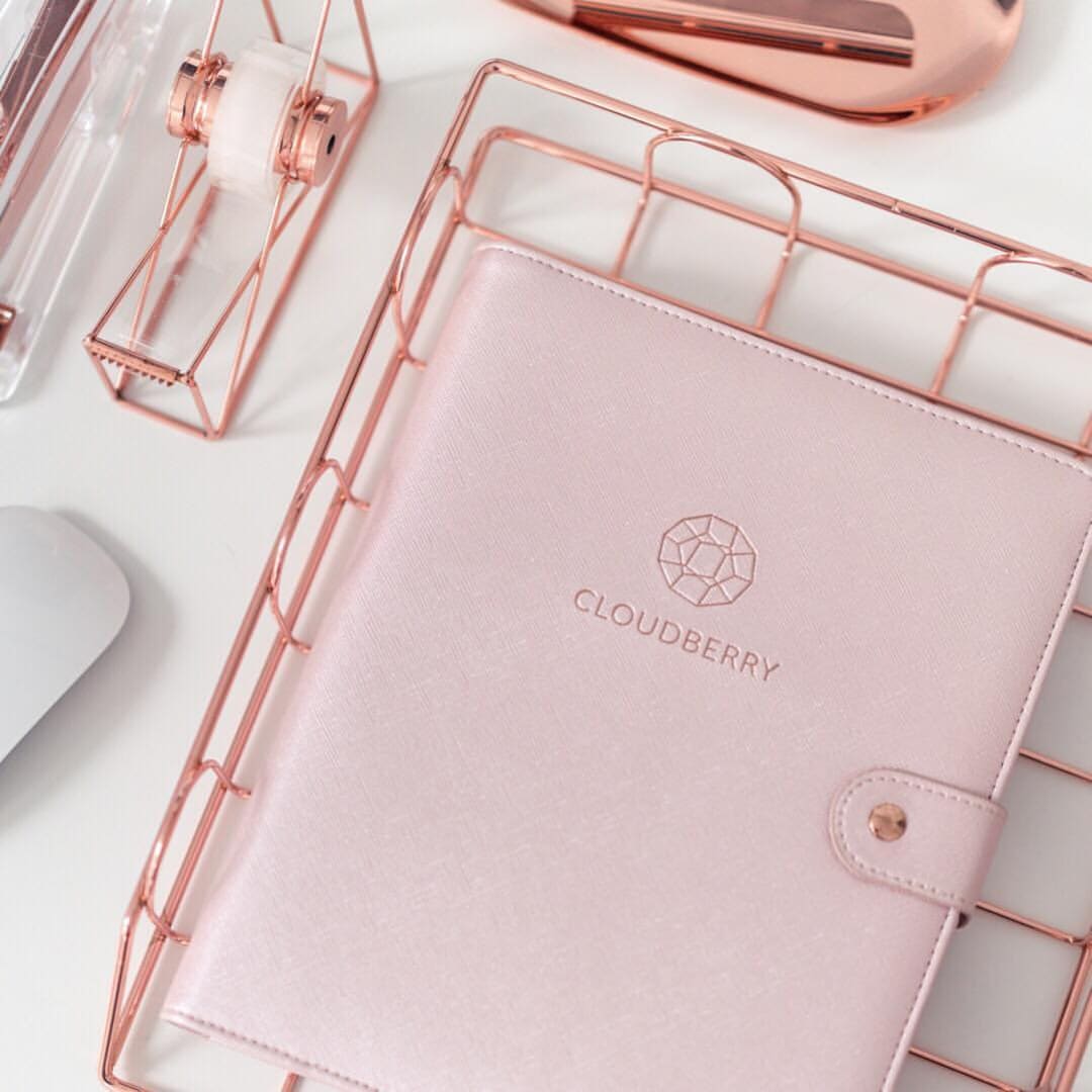 Pink Bullet Journal, Journaling Notebook, Inspired Diary, Lifestyle ...