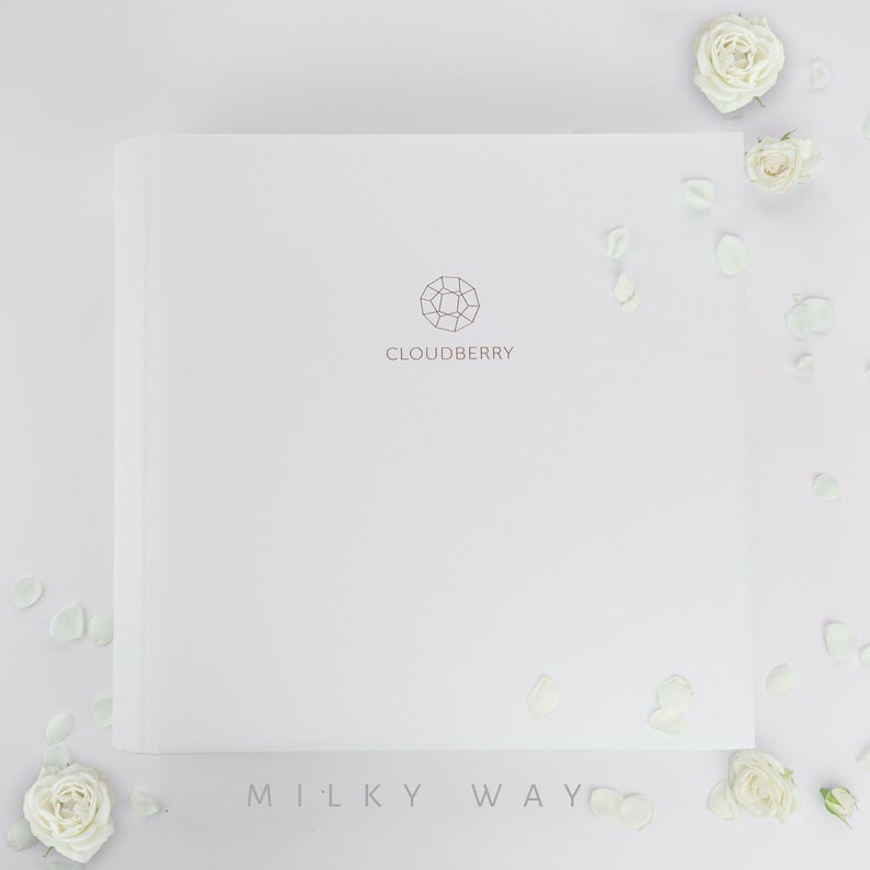 Photo Album Pink Scrapbook Photo Album Sugar Clouds for | Etsy