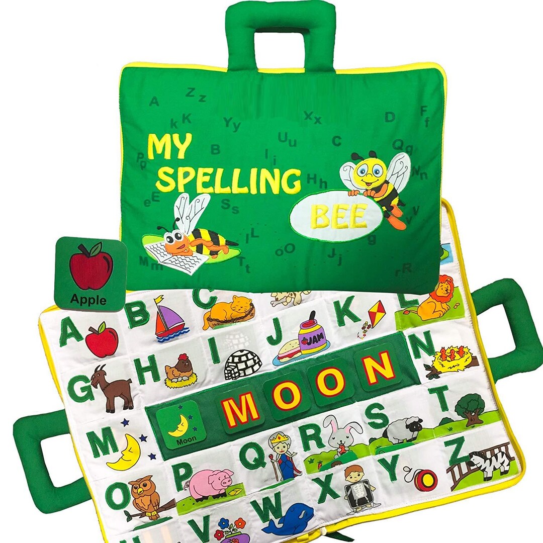 Personalized My Spelling Bee Activity Book Toddler Preschool Early ...