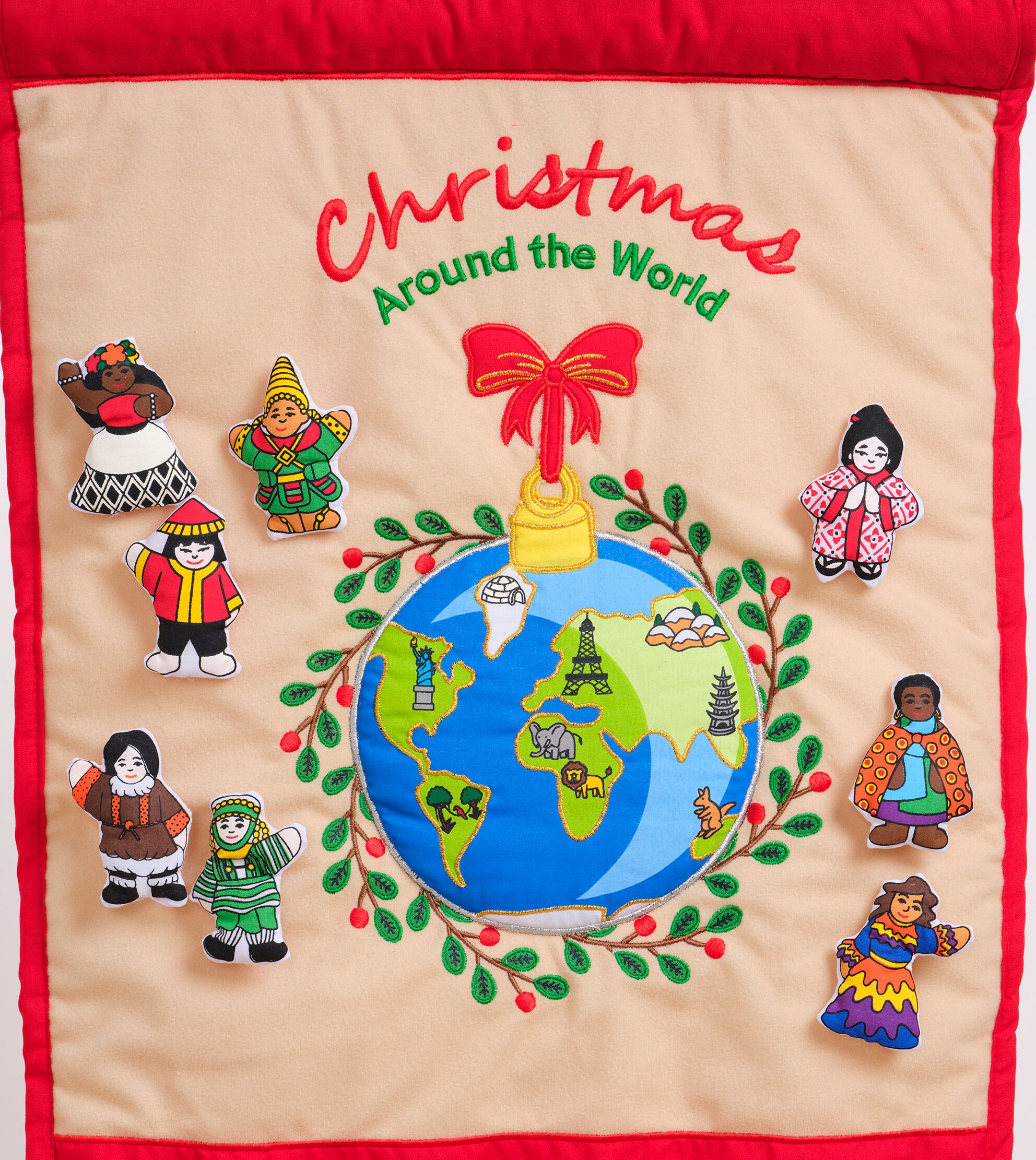 Personalized Christmas Around the World Holiday Advent Calendar, Peace ...
