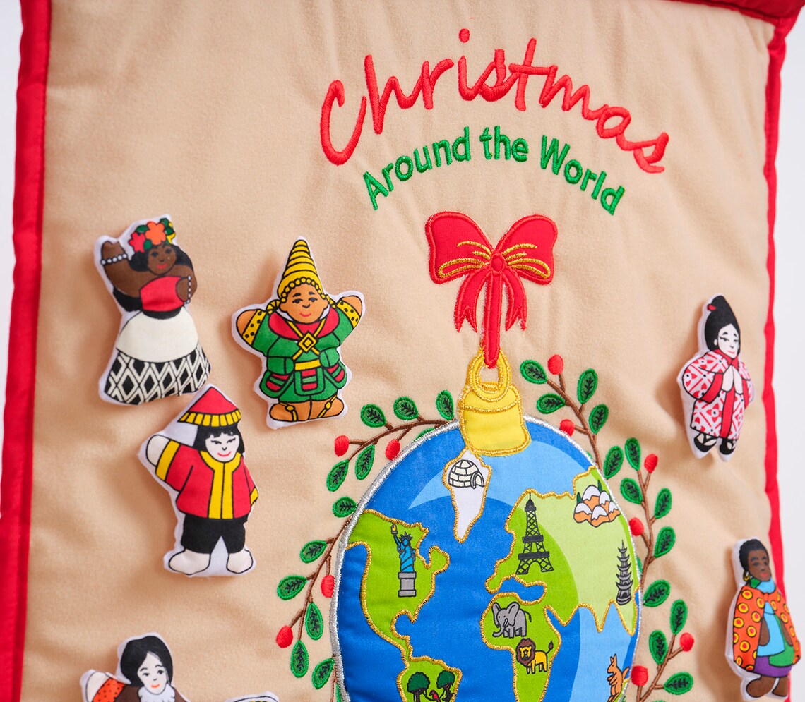 Personalized Christmas Around the World Holiday Advent | Etsy
