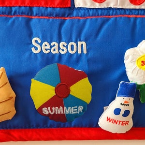 All About Today Kids Cloth Calendar by Pockets of Learning ...