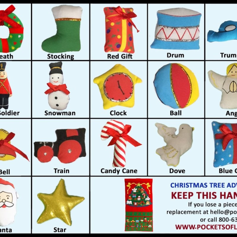 Pocket Full Christmas Tree - Etsy