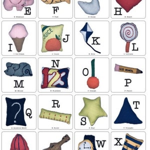 ABC Alphabet Wall Hanging (BLUE) Educational Chart Toddler Preschoolers ...