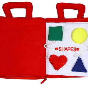 Personalized My Quiet Book Cloth Montessori Baby Toddler Interactive ...