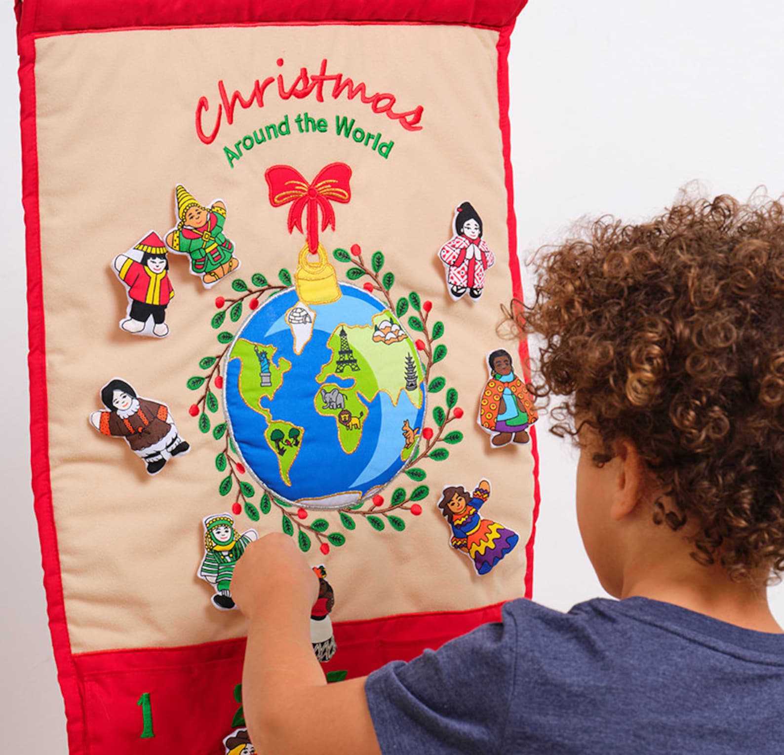 Personalized Christmas Around the World Holiday Advent | Etsy