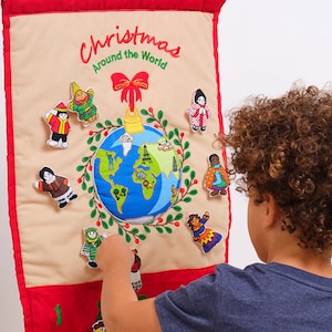 Personalized Christmas Around the World Holiday Advent Calendar, Peace ...