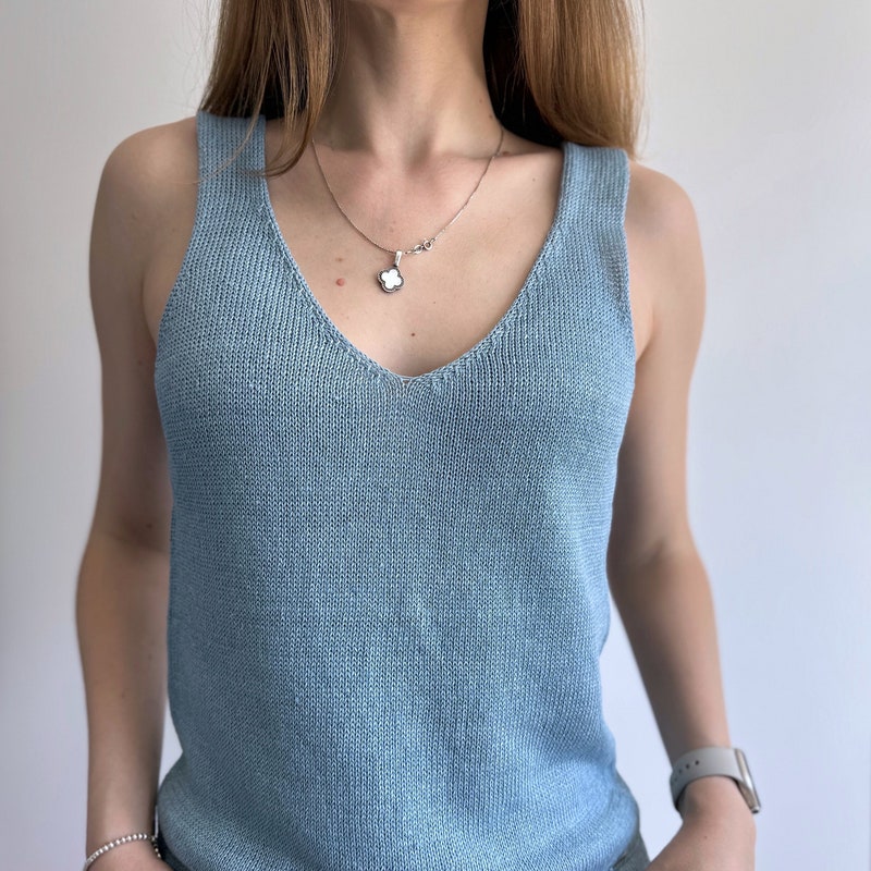 Linen Tank Top Pattern - Etsy