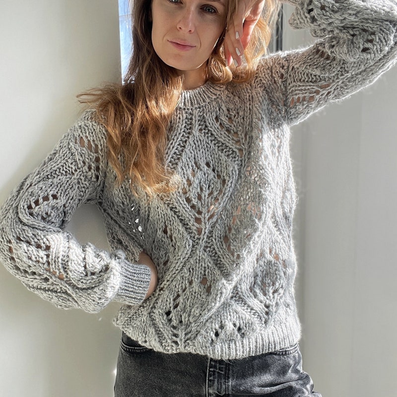 Hand Knit Sweater - Etsy