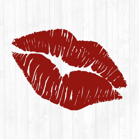 Lips SVG Valentines Day SVG Kissy Lips SVG Kiss Cricut - Etsy