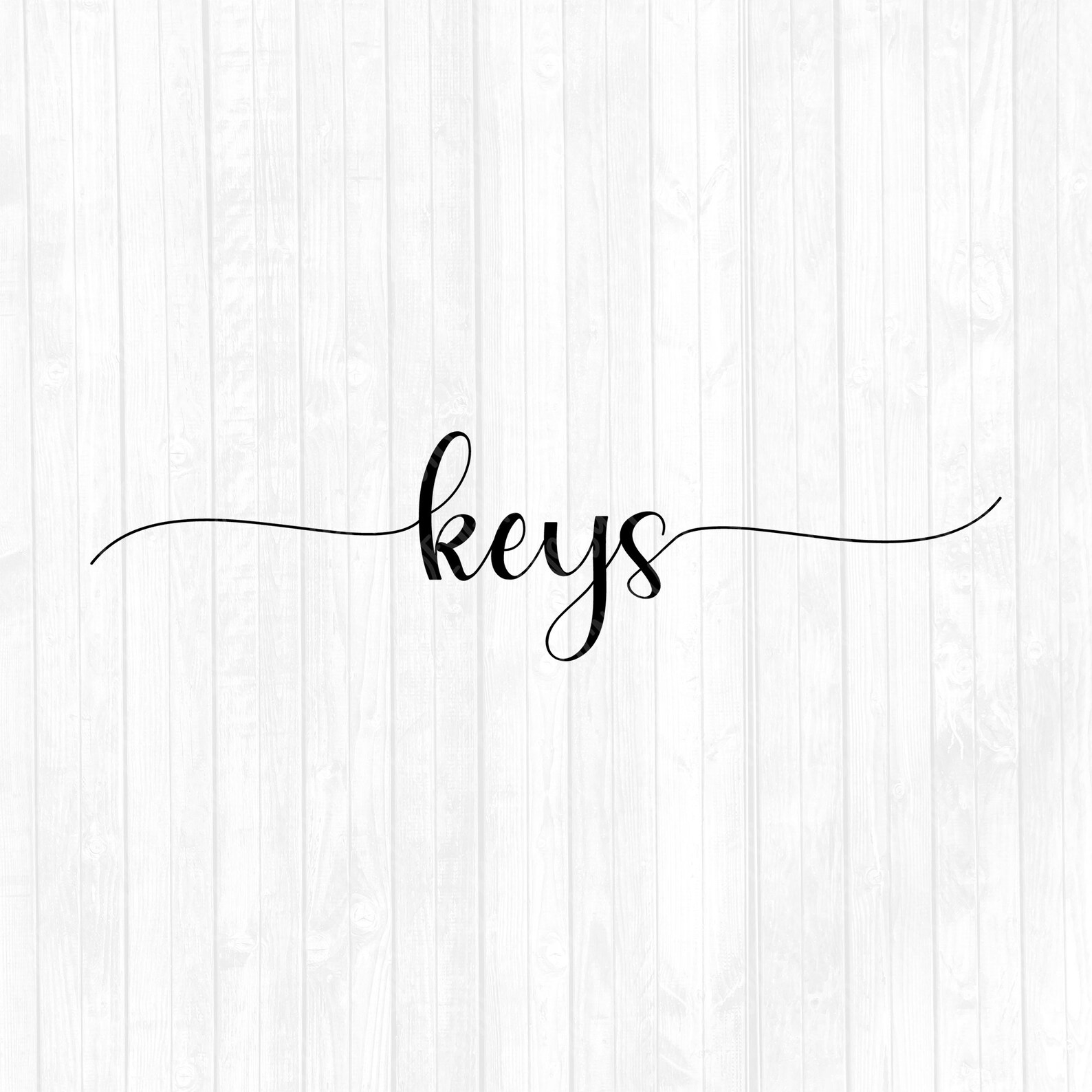 Key Holder Sign SVG Key SVG Wood Sign SVG Modern - Etsy