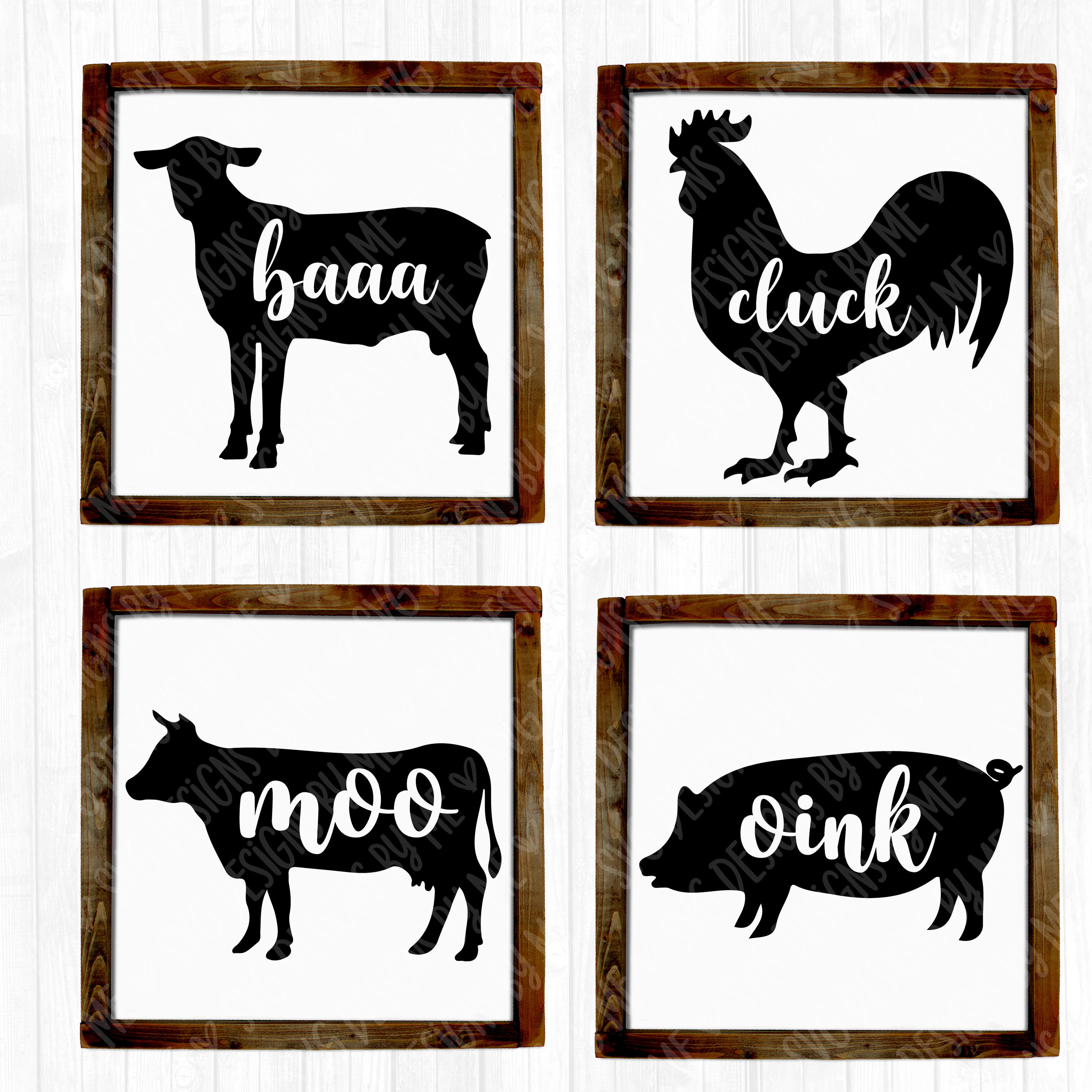 Animales de granja SVG Animales de granja firman SVG Vaca - Etsy España