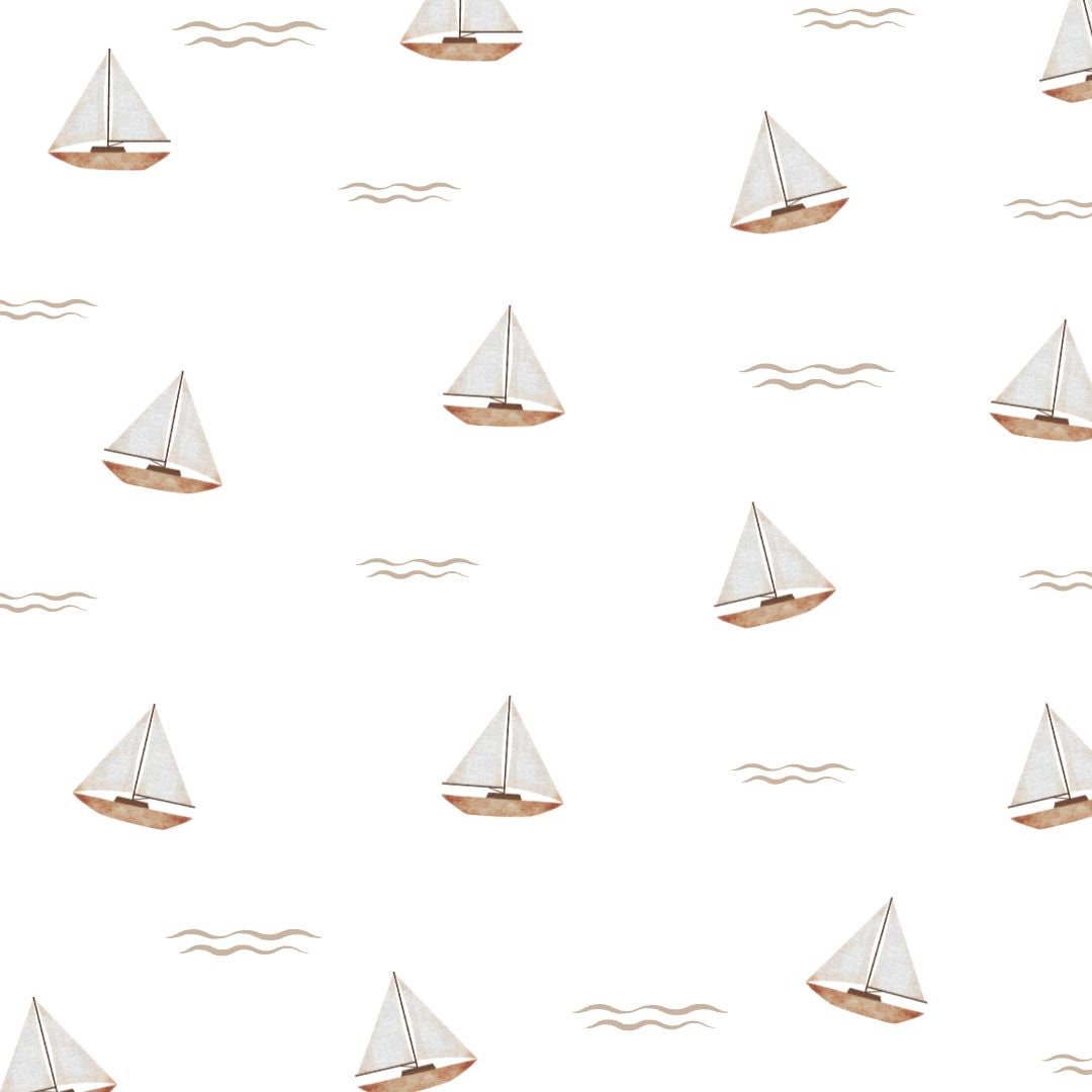 Wall Decals Sailboats Neutral,watercolour Decal, Removable Wall Decals ...