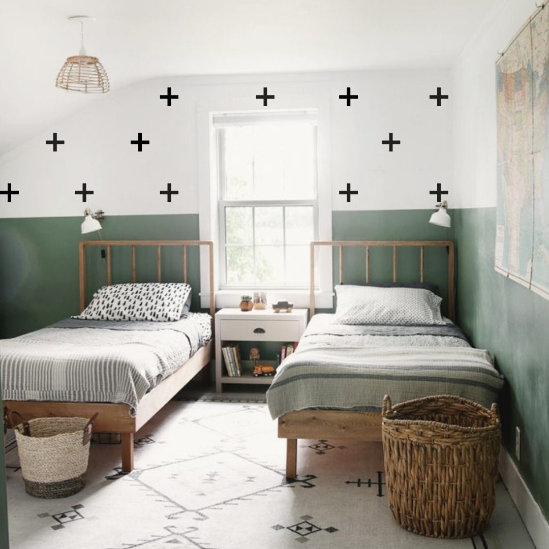 Wall Decal Plus Sign, Wall Decal, Removable Wall Decals, Wall Stickers ...