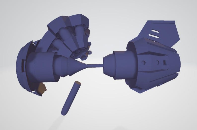 Nerf Nuke 2.0 [CO2 Cartridge Version] - Etsy