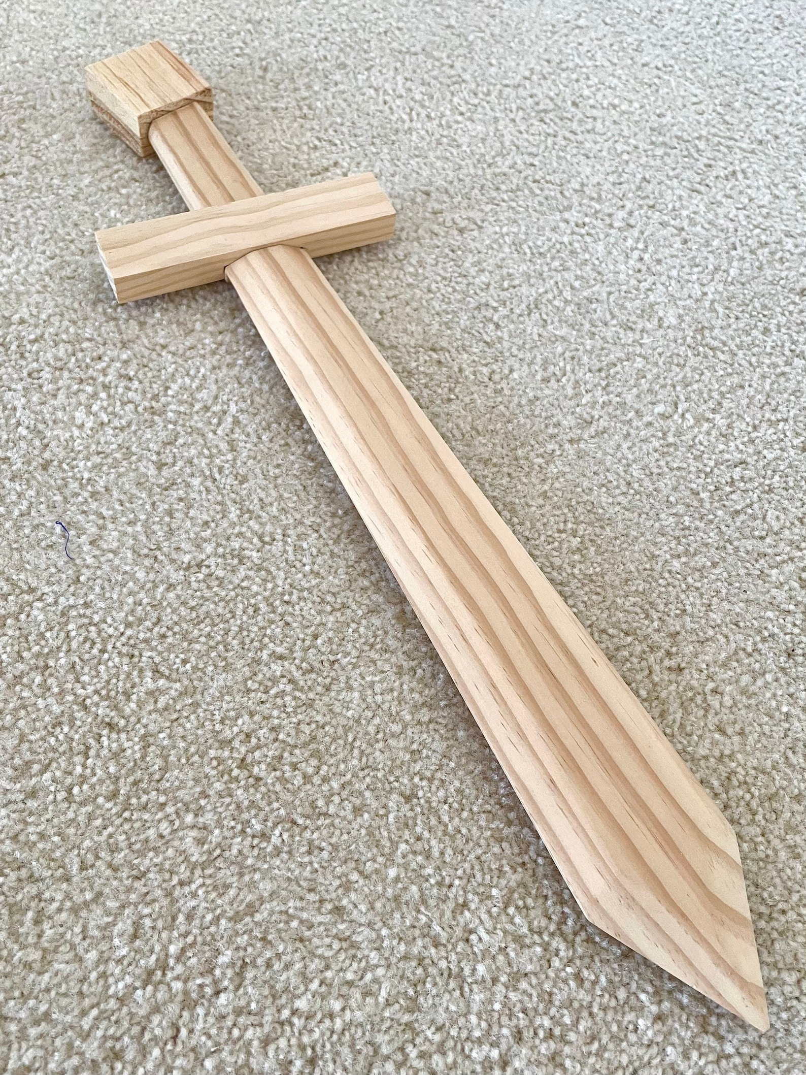 Minecraft Inspired 'wood Sword' - Etsy