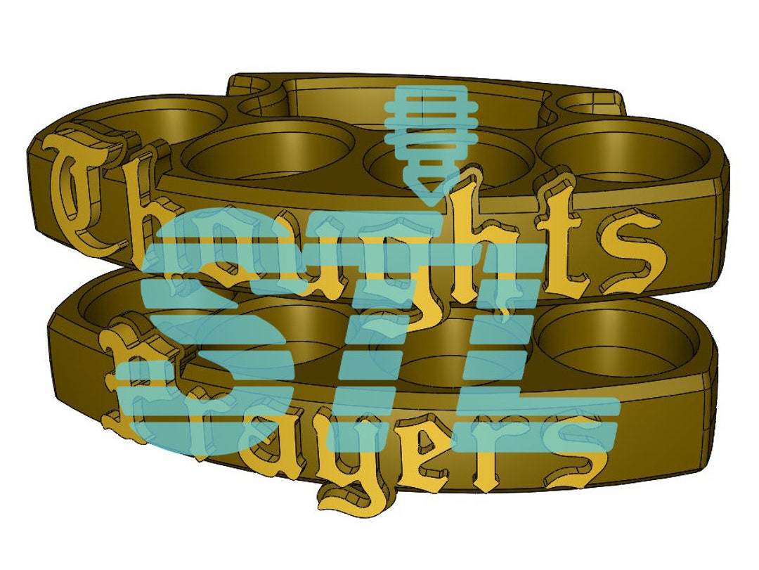 CUSTOM NOVELTY Brass Knuckles (STL File for 3D Printing) - Etsy