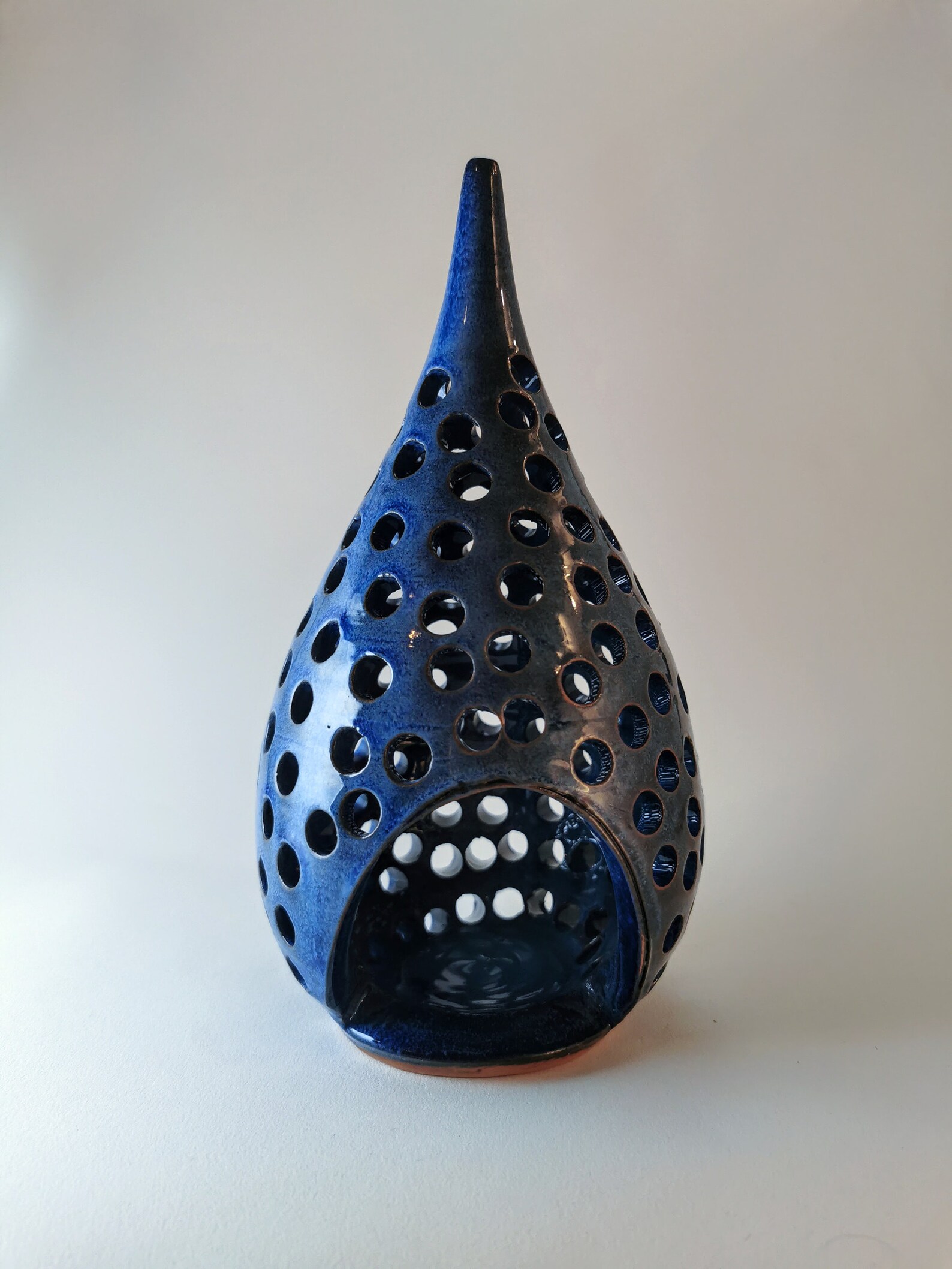 Handmade Ceramic Cretan Lanterns Night Lantern, Candle Lit Lantern ...