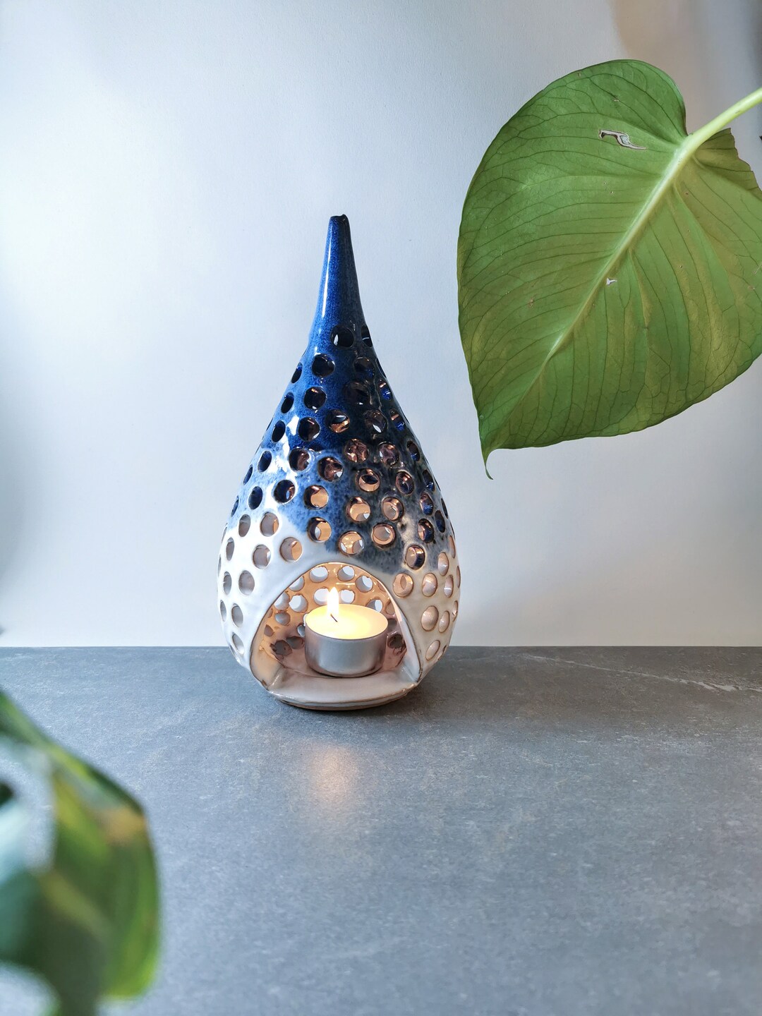 Handmade Ceramic Cretan Lanterns Night Lantern, Candle Lit Lantern ...
