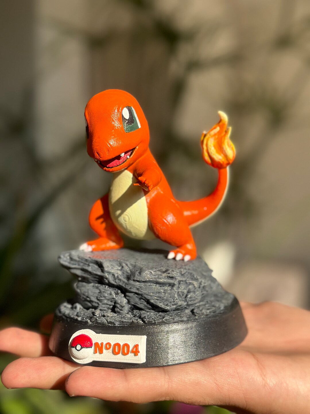Lava Pokémon Charmander 3D Figure - Etsy