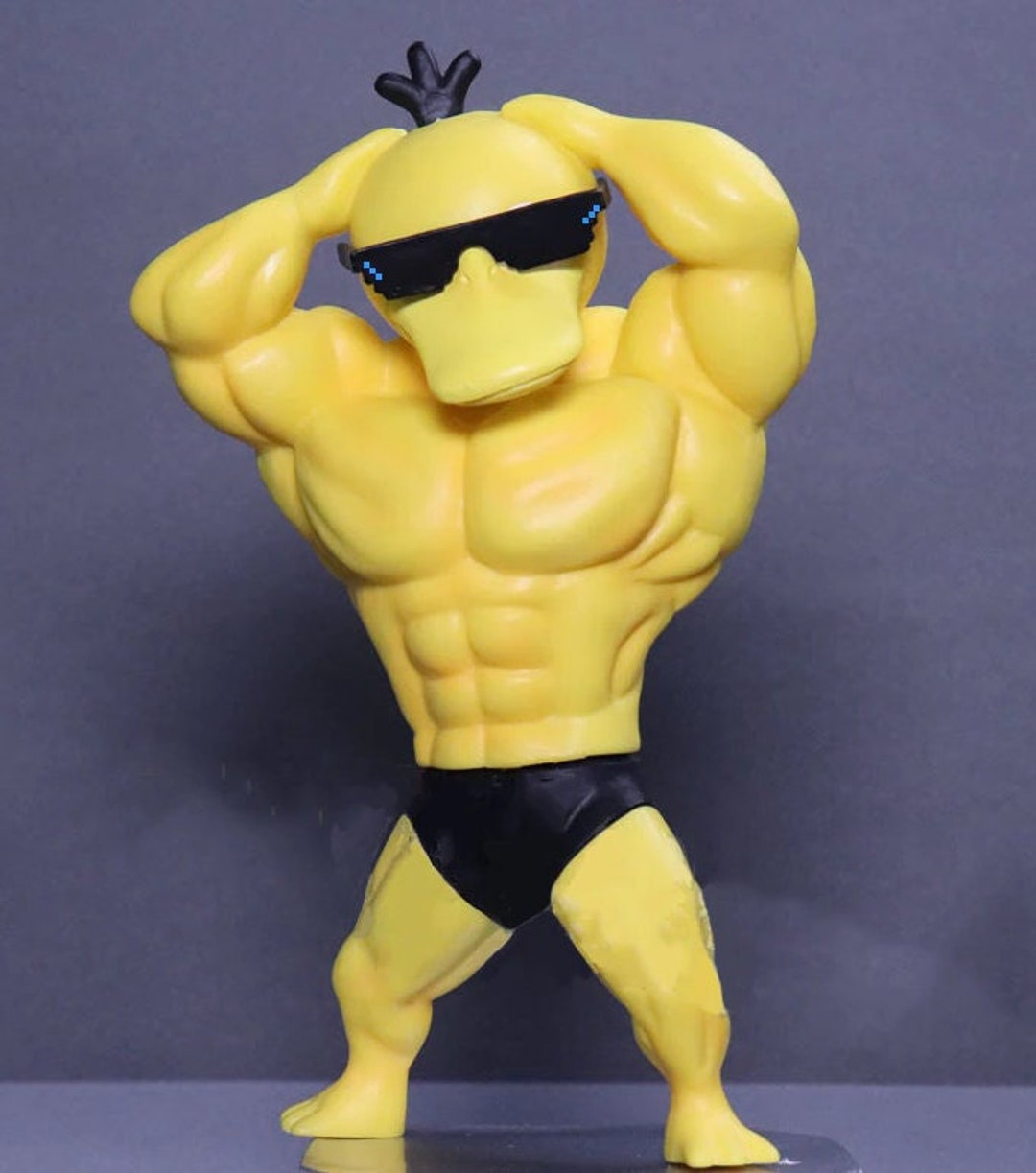 Psyduck Pokemon 3D Print Files Powerful Psyduck Figurines - Etsy