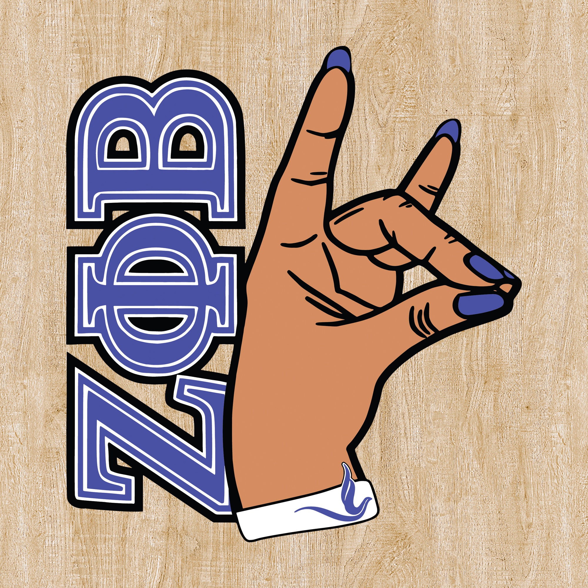 Zeta Phi Beta Hand Sign Svg Zeta Phi Beta Svg Hand Sign Svg Etsy