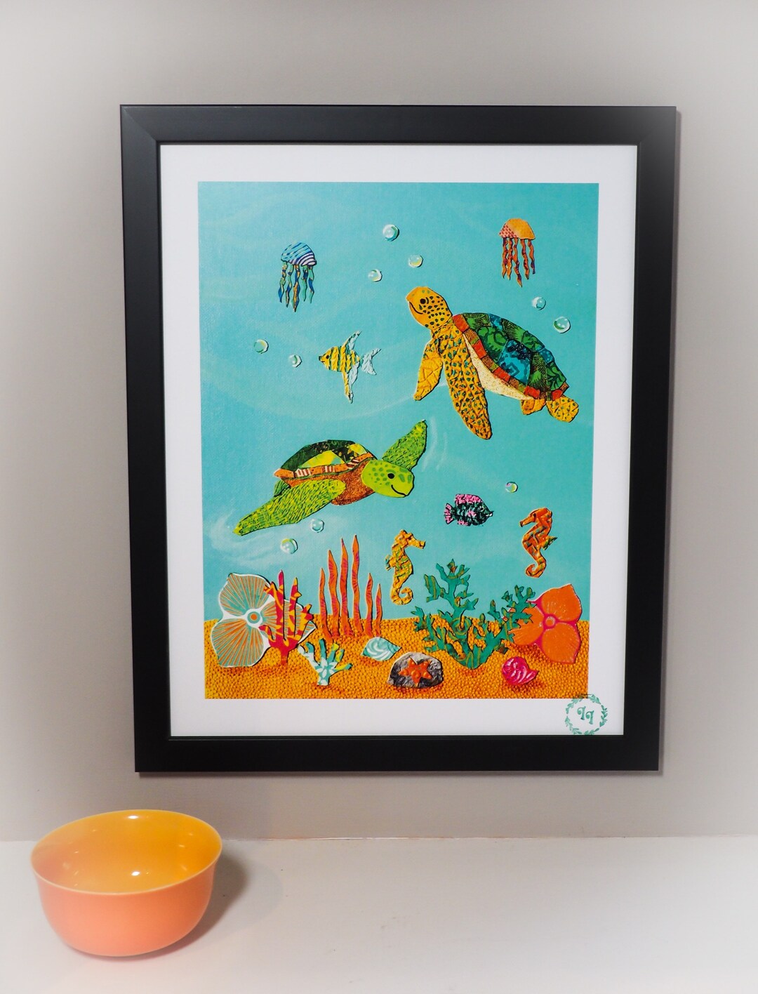 Sea Turtle Art - Etsy