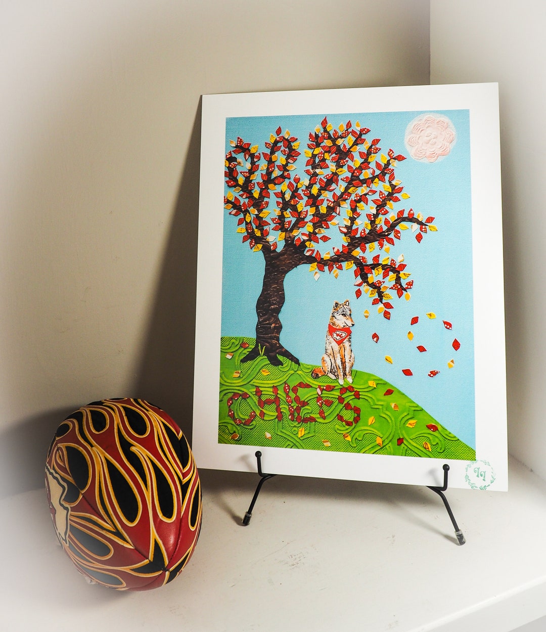 Cute Kansas City Chiefs Art Print - Etsy