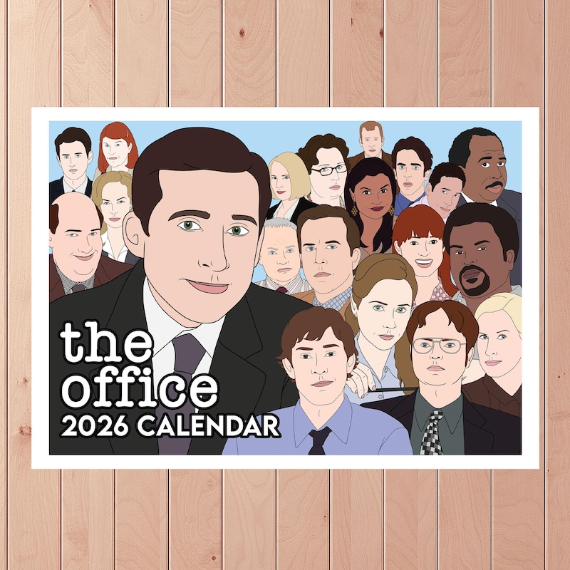 2026 Calendar Tv Shows - Etsy UK